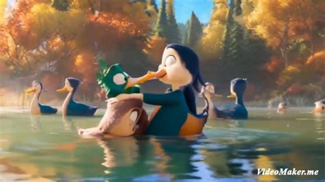 Dax Mallard Kim Kiss From Migration Movie 1 Ai By Famefail On Deviantart