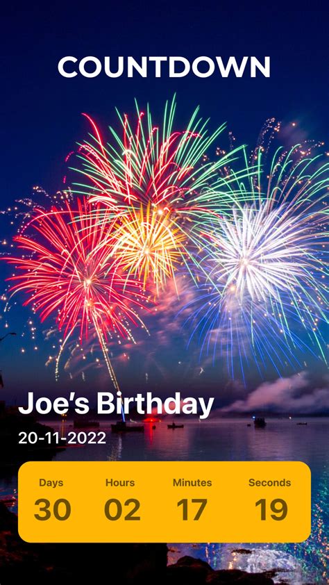 Countdown Widget Lock Screen For Iphone Download