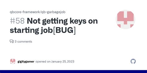 Not Getting Keys On Starting Job BUG Issue 58 Qbcore Framework Qb Garbagejob GitHub