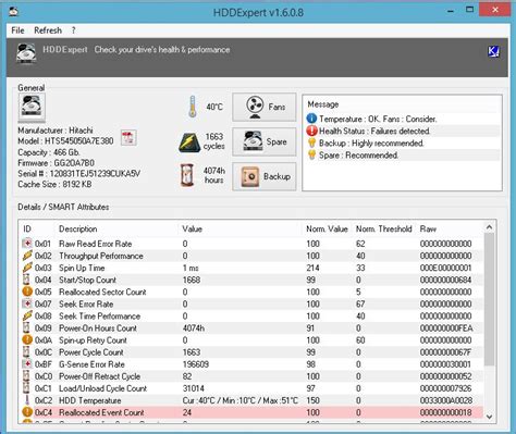 HDD Expert Is A Free Software To Check Your Hard Drive Health