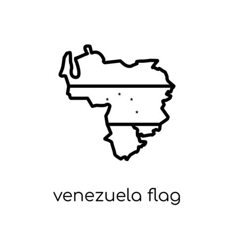 Bandera De Venezuela En Blanco Y Negro Sudadera Con La