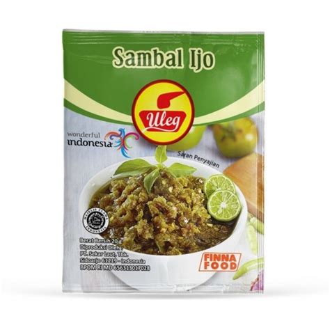 Buy Uleg Sambal Ijo 10 Sachets Suzyameer Online