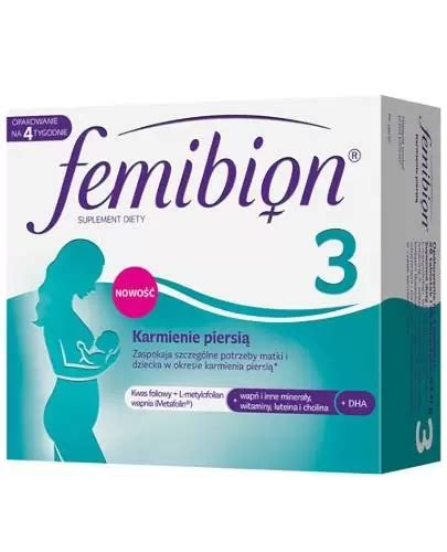 Femibion 3 Karmienie piersią 28 tabletek + 28 kapsułek - Wapteka