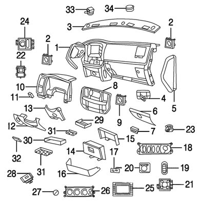 Dodge Truck Interior Parts Mopar Parts Jims Auto Parts