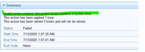 Run Capacity Scan And Upload Results 11040 Syntax Error Bigfix Forum
