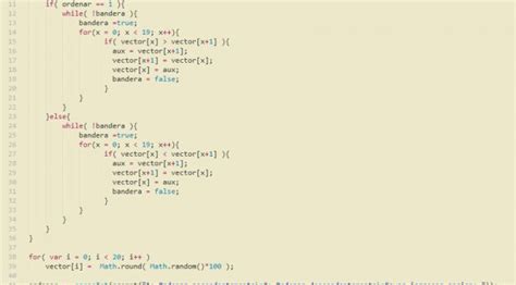 Funciones Javascript Ordenamiento Creciente Decreciente Tutorias Co