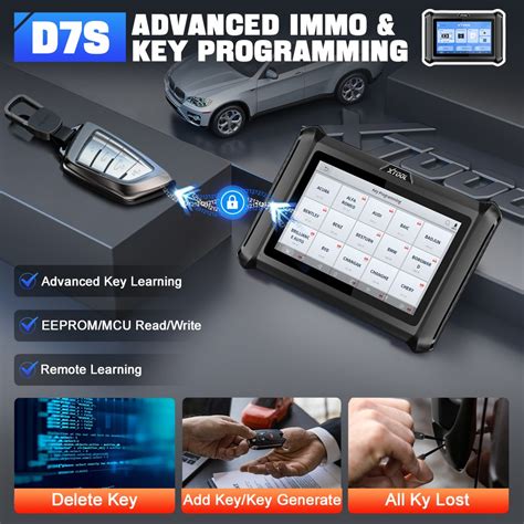 XTOOL D7S Diagnostic Tool Support DoIP CAN FD ECU Coding Bidirectional Scanner