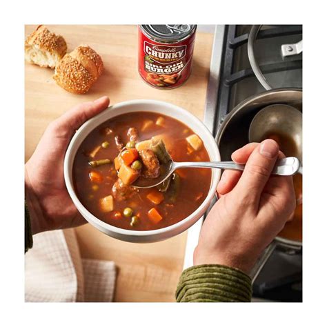 Buy Campbells Chunky Soup Sirloin Burger With Country Vegetable Beef