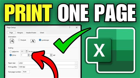 How To Print Excel Sheet On One A4 Page Youtube