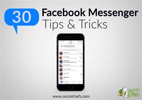 30 Facebook Messenger Tips And Tricks Social Chefs