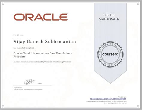 Vijay Ganesh Subramanian On Linkedin Oraclecloud Cloud