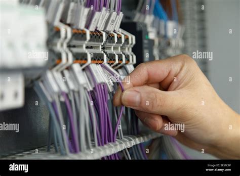 Terminal Blocks Electrical Connection Hi Res Stock Photography And