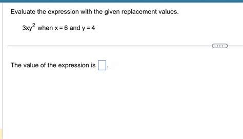 Solved Evaluate the expression with the given replacement | Chegg.com