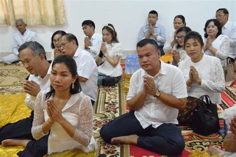 រដ្ឋបាលខណ្ឌច្បារអំពៅ និមន្ដព្រះសង្ឃសូត្រមន្តចម្រើនព្រះបរិត្ត