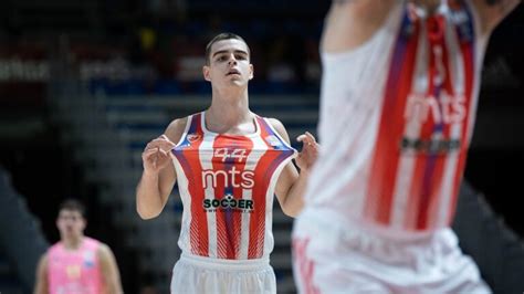 Official Nikola Topic Back In The Red And White Jersey Basketball Sphere