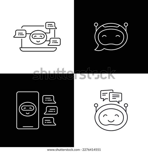 Chatbot Icon Virtual Assistant Icon Automated Stock Vector Royalty Free Shutterstock