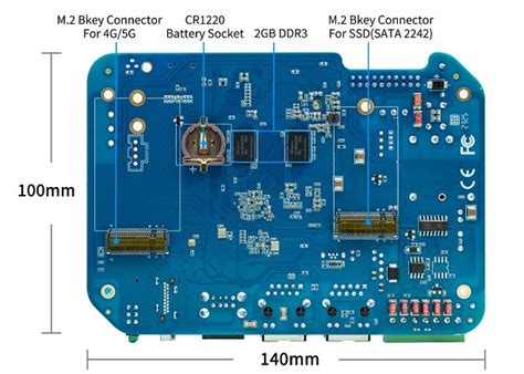 Banana Pi BPI Industrial SBC Features Allwinner A I SoC V DC