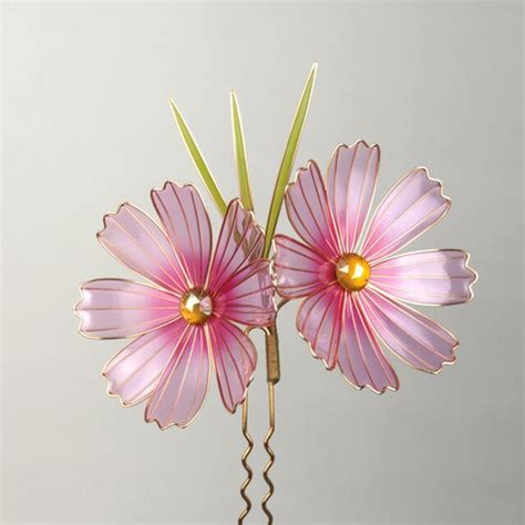 秋桜 かんざし・簪 Diy フラワー ディップアート 花 描き方