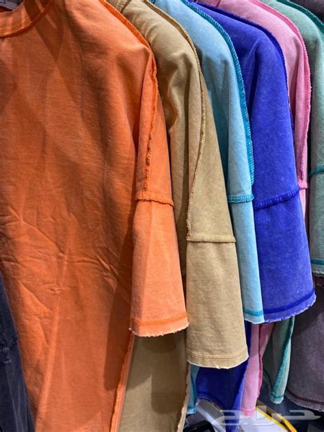 تيشيرتات اوفر سايز خامه ممتازه يوجد لدينا طباعه وتطريز موقع حراج