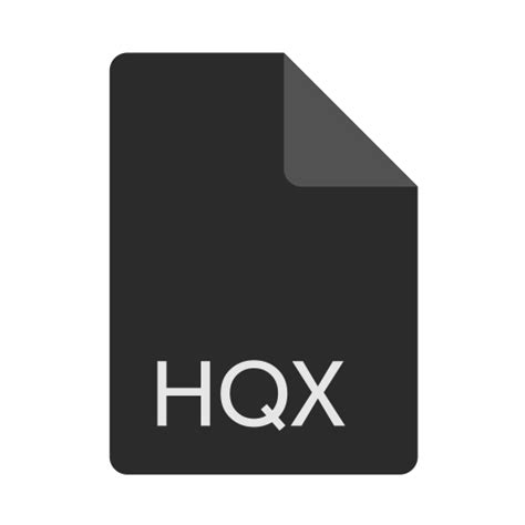 Extension File Format Hqx Icon