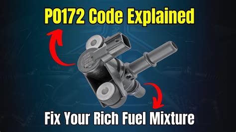 P0172 Code Explained Fix Your Rich Fuel Mixture Youtube