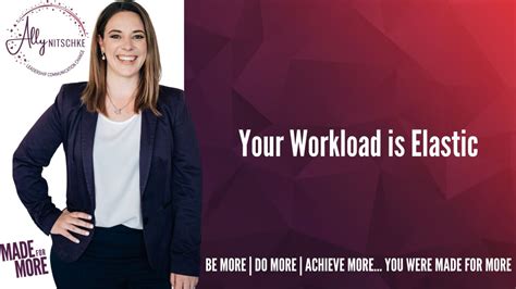 Your Workload Is Elastic