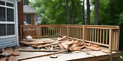 How To Do Deck Demolition And Removal The Junk Pirates