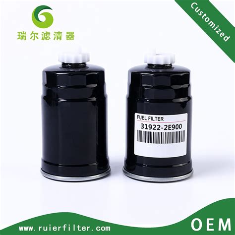 Genuine 31922 2e900 31945 45700 Replacement Fuel Filter With Drain