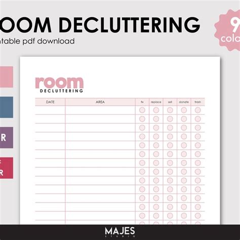 Declutter Planner Etsy