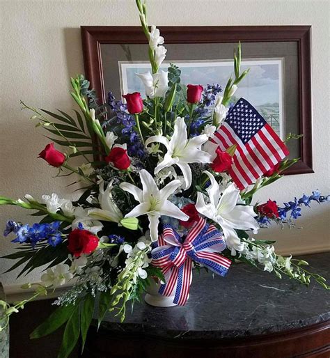 Patriotic Happy 4th Of July Dalton Flowers Flower Mound Florist