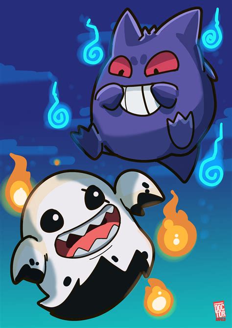 Gengar And Bakemon Pokemon And 1 More Drawn By Doctoranfelo Danbooru