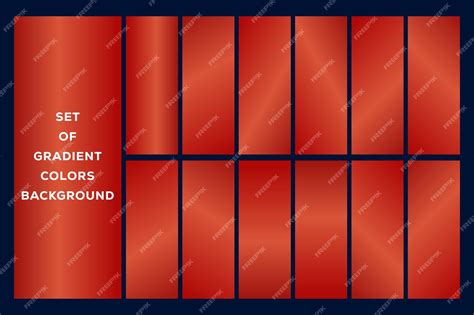 Premium Vector Gradient Set