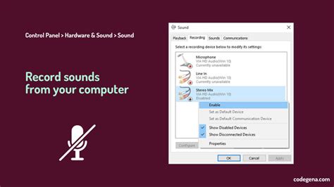 How To Record Sound From Computer Directly Without A Microphone Codegena