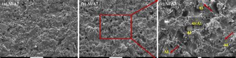 Sem Morphologies Of Aluminum Powders Deposited On Al Based Substrate Download Scientific Diagram