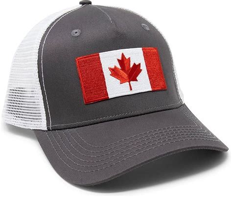 Canada Flag Hat For Men And Women Snapback Trucker Baseball Cap By