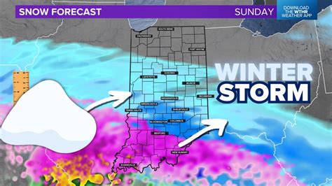 Winter Storm Warning In Effect For Most Of Central Indiana Starting