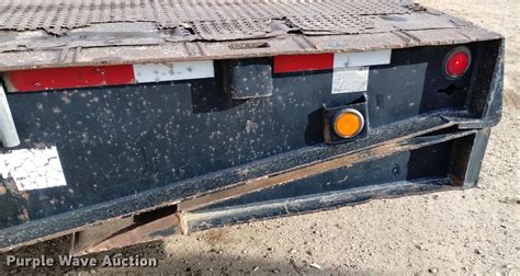 2002 Trail King Tk70ht 482 Drop Deck Equipment Trailer In Rocky Ford