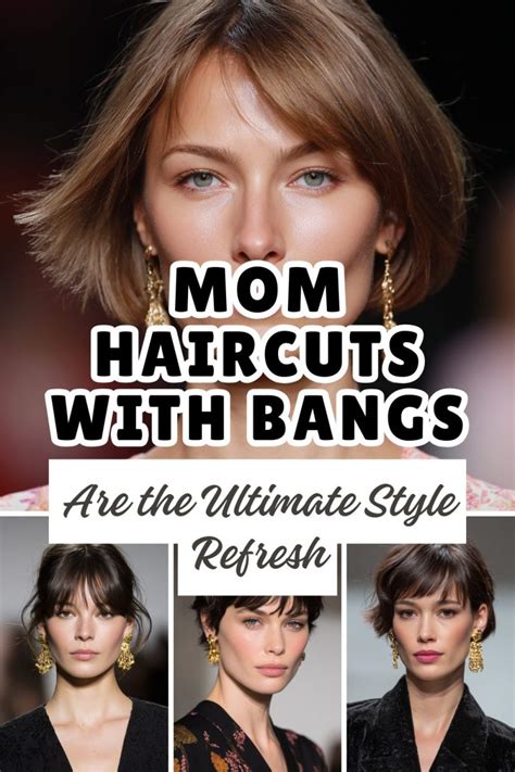 These 15 Mom Haircuts With Bangs Are The Ultimate Style Refresh