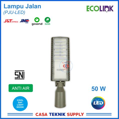 Lampu Jalan LED Ecolink Street Light SL007 50 Watt PJU Lazada Indonesia