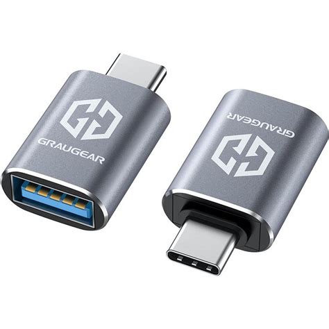GRAUGEAR USB 3.2 Gen2 Type-C Adapter USB-Adapter, USB Type A Buchse zu ...