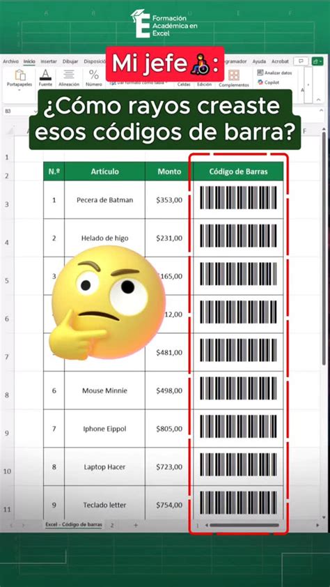 fae formación académica excel gráficos de progreso automático en