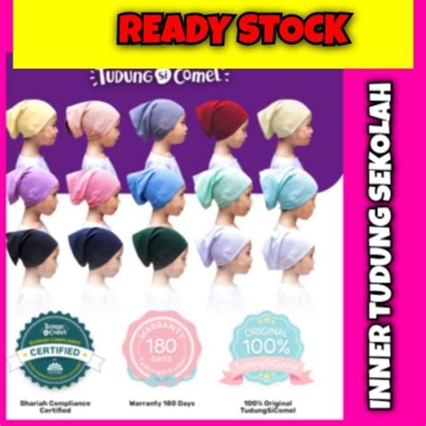 Inner Tudung Sekolah Brand Tudung Si Comel Shopee Malaysia
