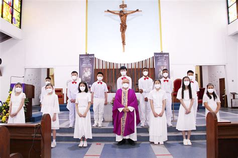 山打根圣玛莉主教座堂华文主日学初领圣体圣事 Catholic Sabah