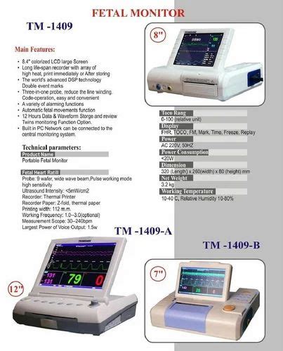 Nst Machine Wireless Fetal Monitor Service Provider From Surat