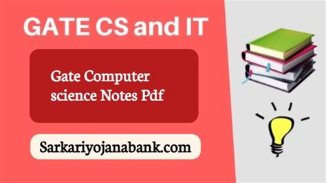 Gate Cse Notes Gate Computer Science Notes Pdf Yojana Bank