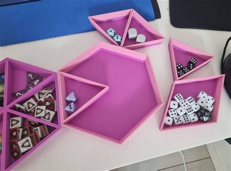 3d Printable Stackable Card Trays For All Cards Sizes Sleeved And Un Sleeved With Dividers