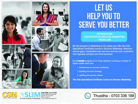Nanduni Dahanayaka On Linkedin Certificate In Services Marketing Csm