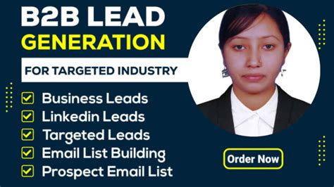 Do B2b Lead Generation Linkedin And Data Entry By Momotazsp Fiverr