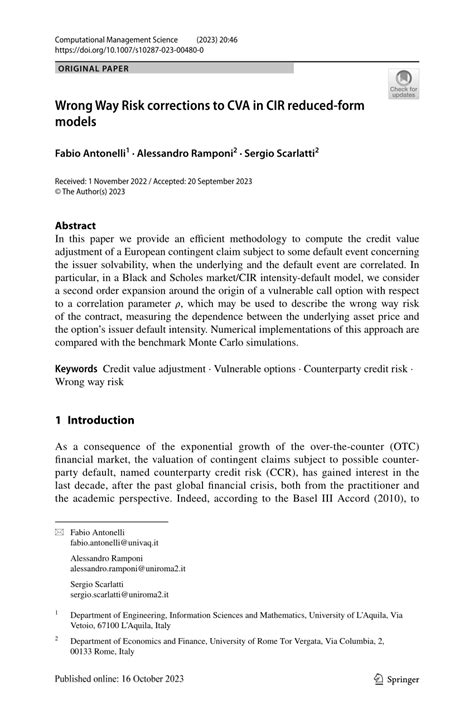 pdf wrong way risk corrections to cva in cir reduced form models