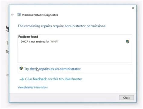 Fix DHCP Is Not Enabled For Wi Fi In Windows 11